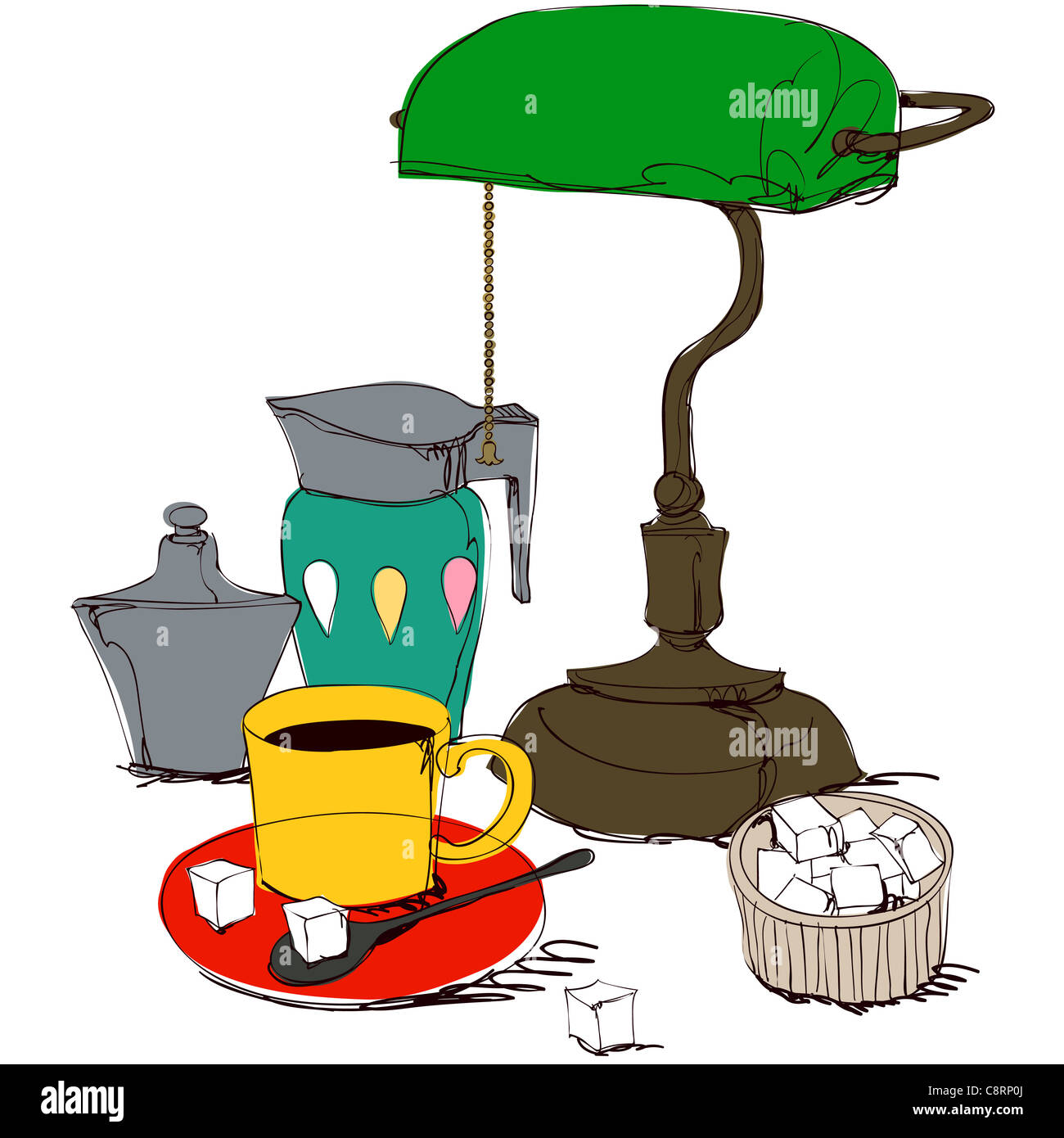 Jug lamp hi-res stock photography and images - Alamy