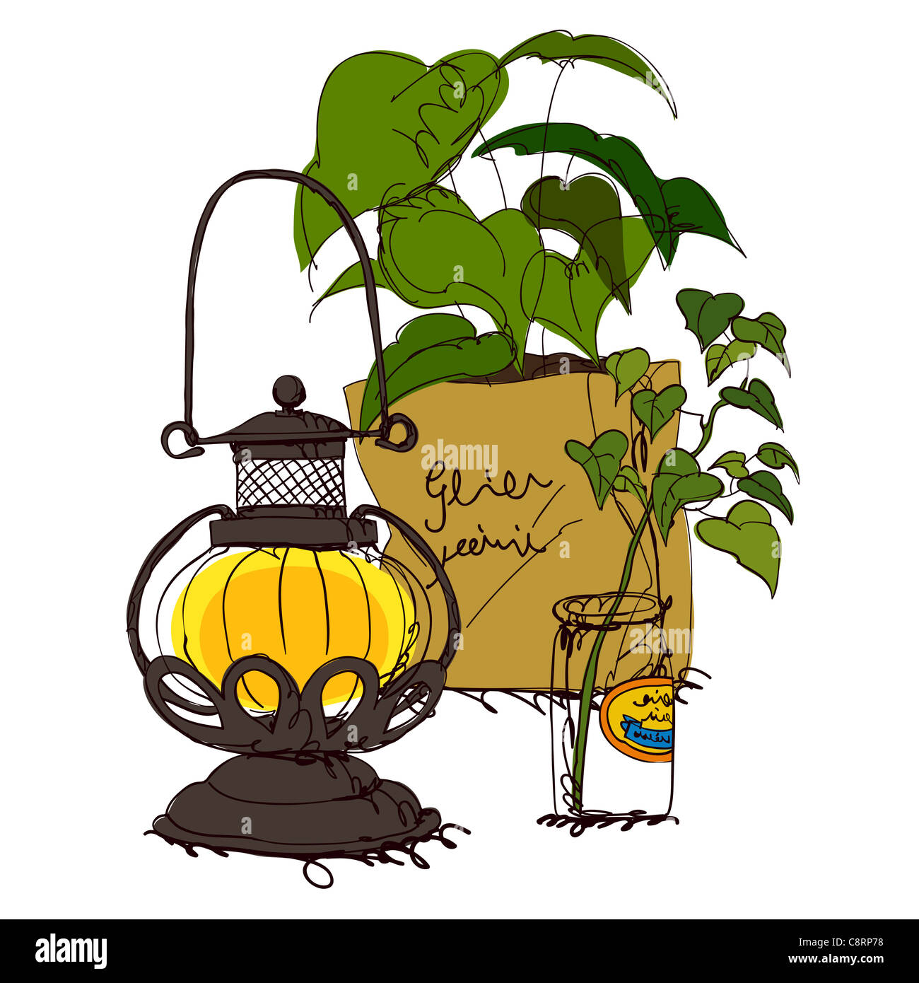 Revival with plants hi-res stock photography and images - Alamy