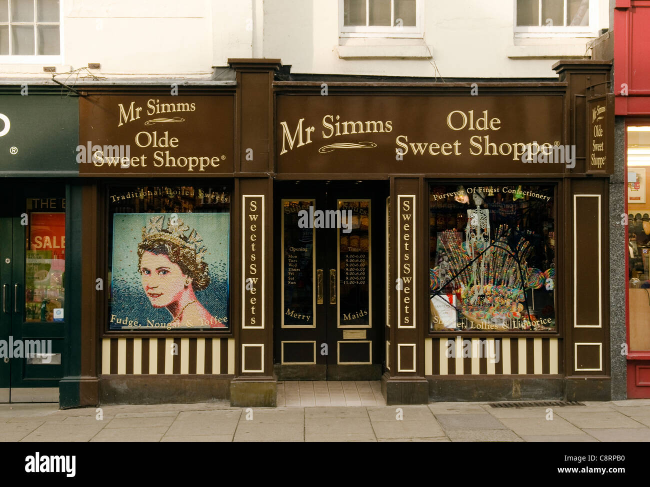 Mr simms olde sweet shoppe hi-res stock photography and images - Alamy