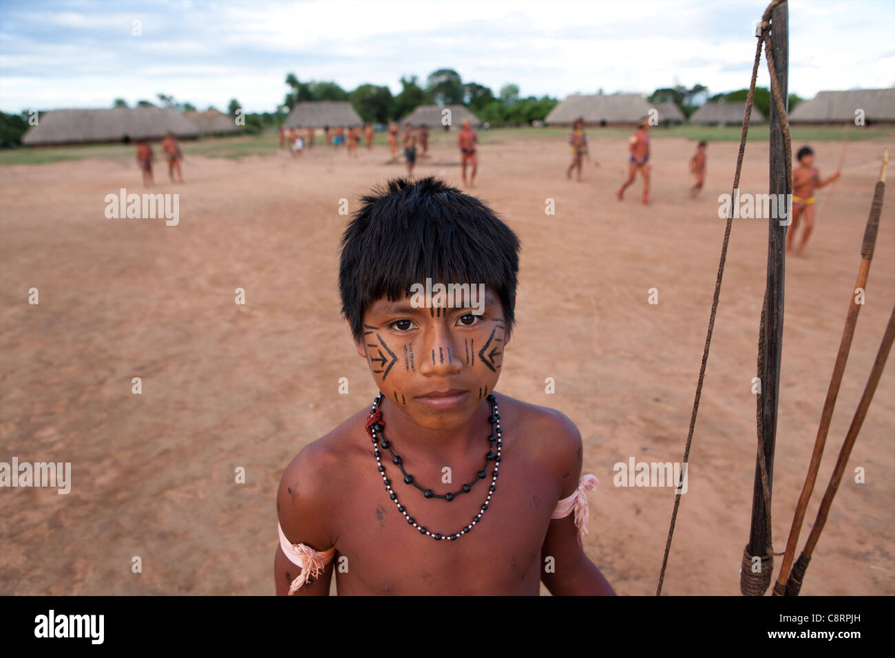 For the xingu indians in the amazone hi-res stock photography and ...