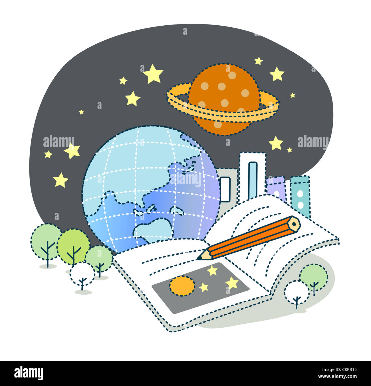 Study of planets hi-res stock photography and images - Alamy