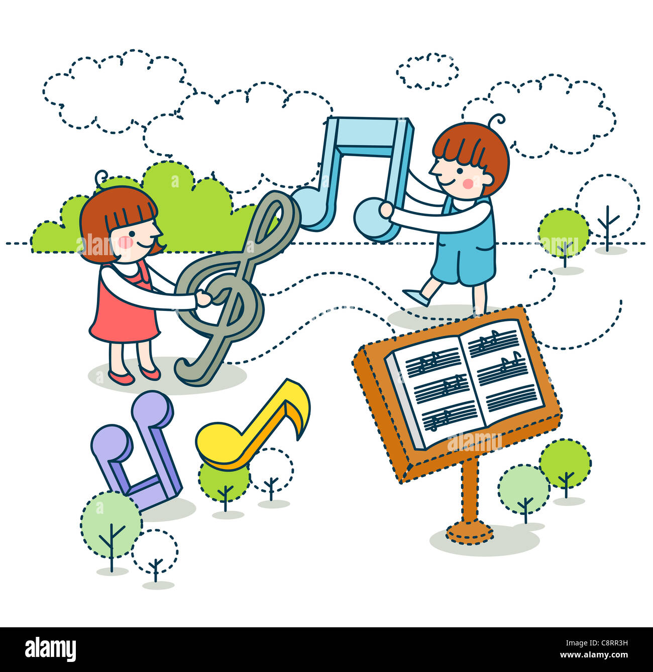 Musical Signs High Resolution Stock Photography and Images - Alamy