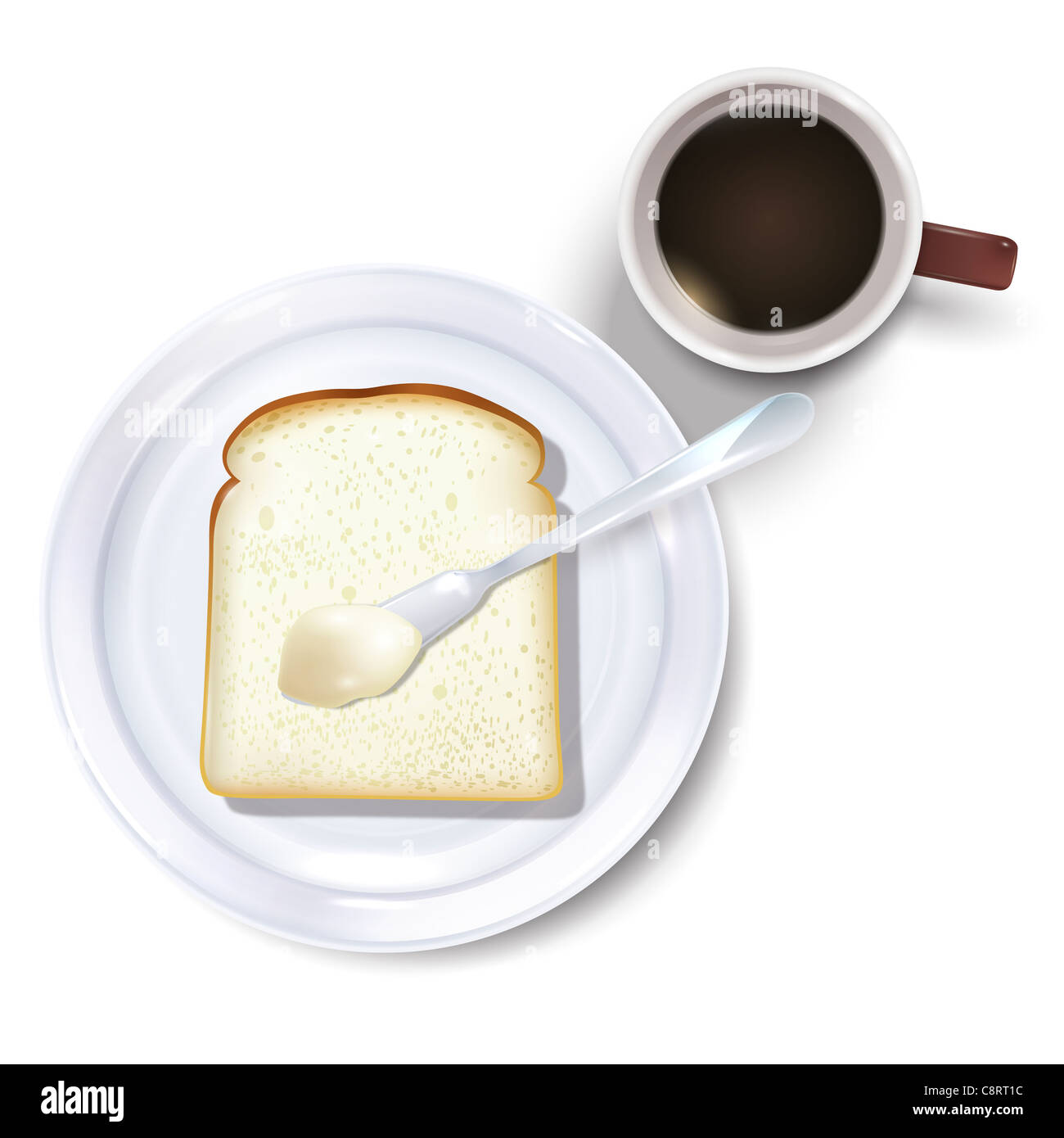 Breakfast image Cut Out Stock Images & Pictures - Alamy