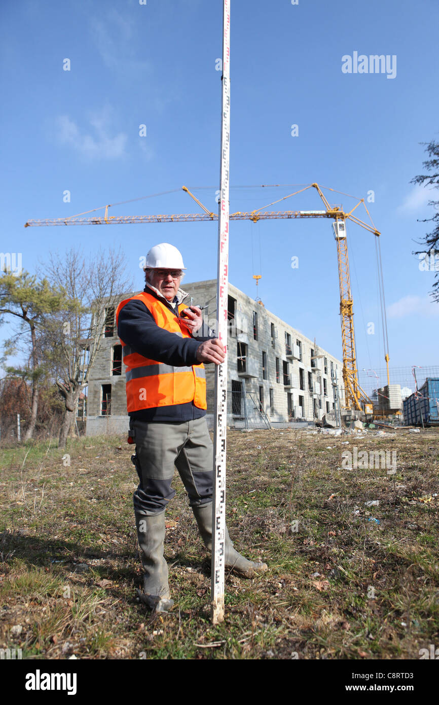 Measuring stick hi-res stock photography and images - Alamy