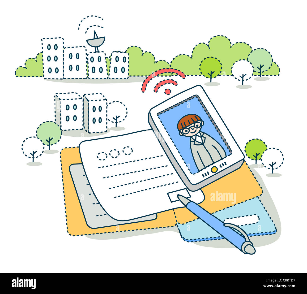 Technology topics Cut Out Stock Images & Pictures - Alamy