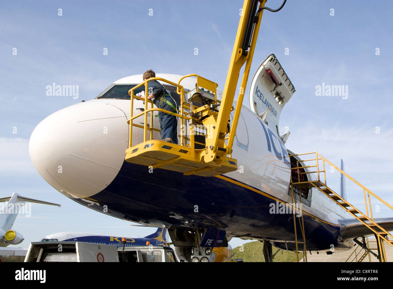 757 cockpit hi-res stock photography and images - Alamy