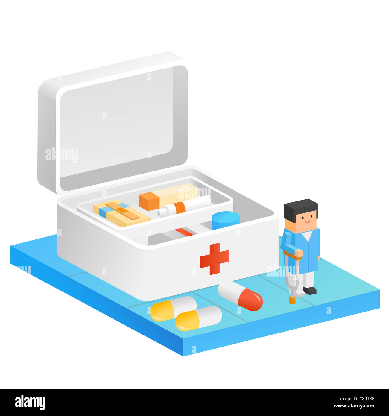 The first square Cut Out Stock Images & Pictures - Alamy