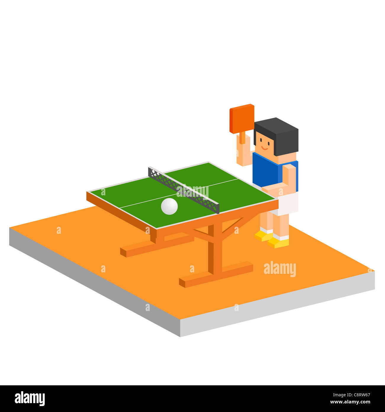 Table Tennis Player Stock Photo - Alamy