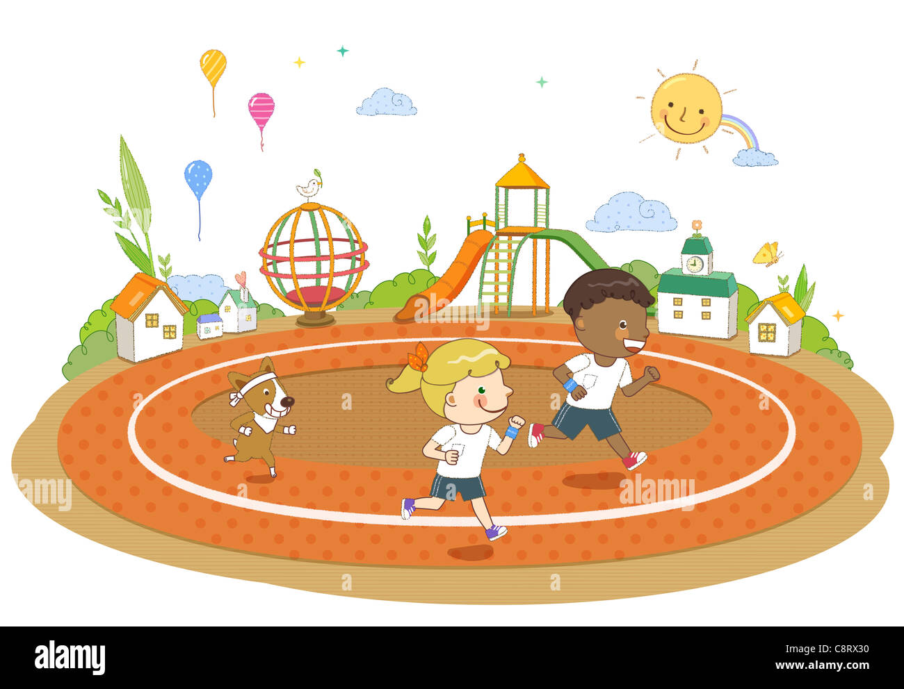 Adventure track Cut Out Stock Images & Pictures - Alamy