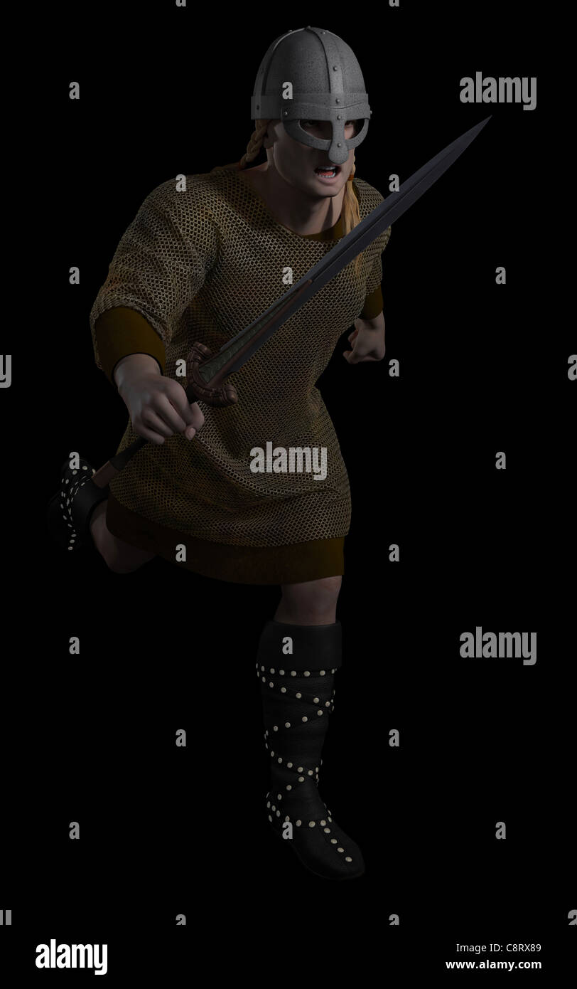 Viking running hi-res stock photography and images - Alamy