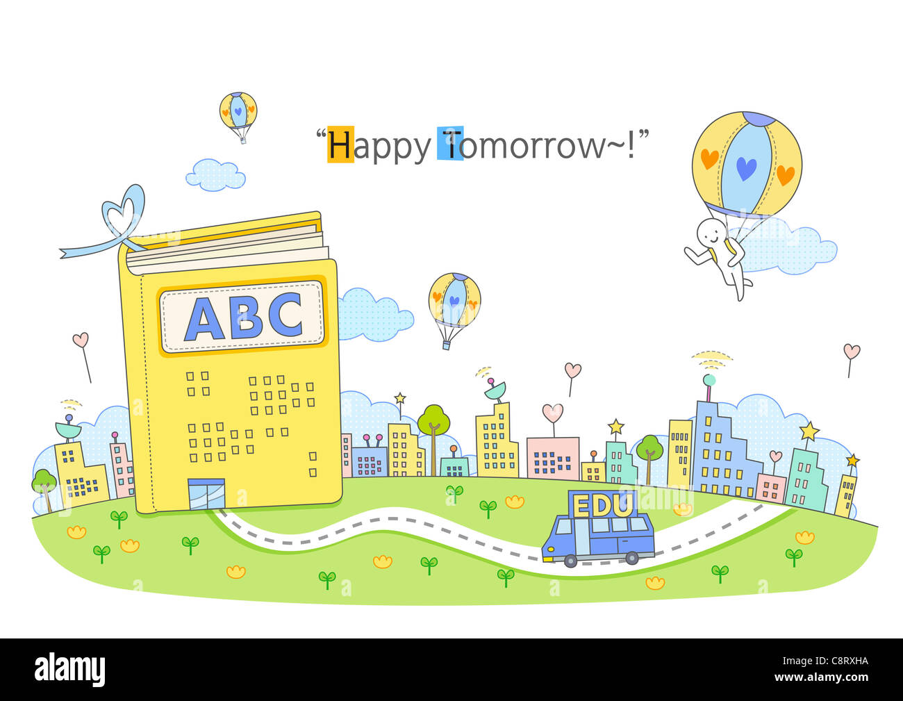 Educational concepts vector hi-res stock photography and images - Alamy