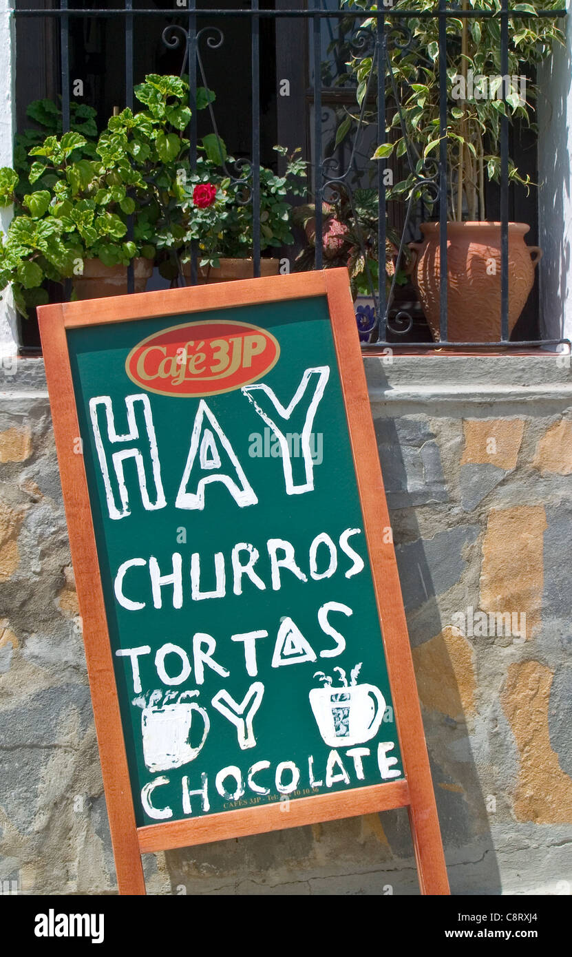 Churros sign hi-res stock photography and images - Alamy