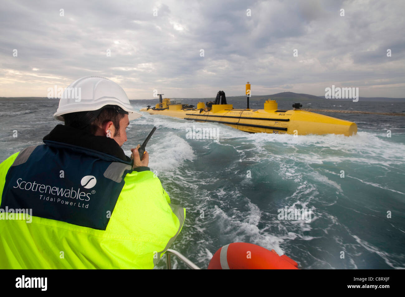 The Scotrenewables Tidal Turbine is an innovative floating tidal stream ...