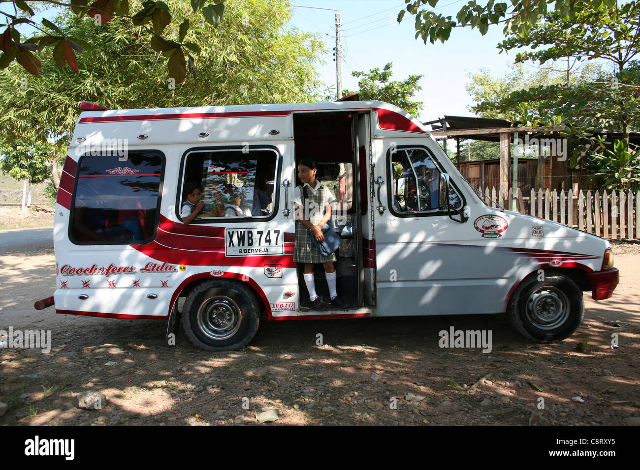 Child car school uniform hi-res stock photography and images - Alamy