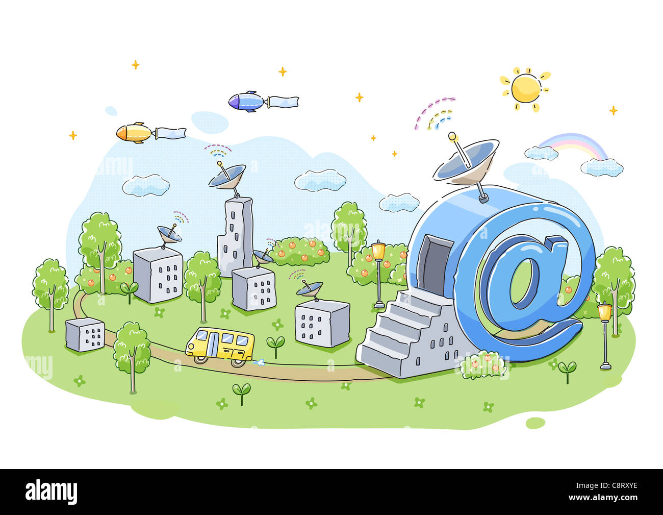 Technology topics Cut Out Stock Images & Pictures - Alamy