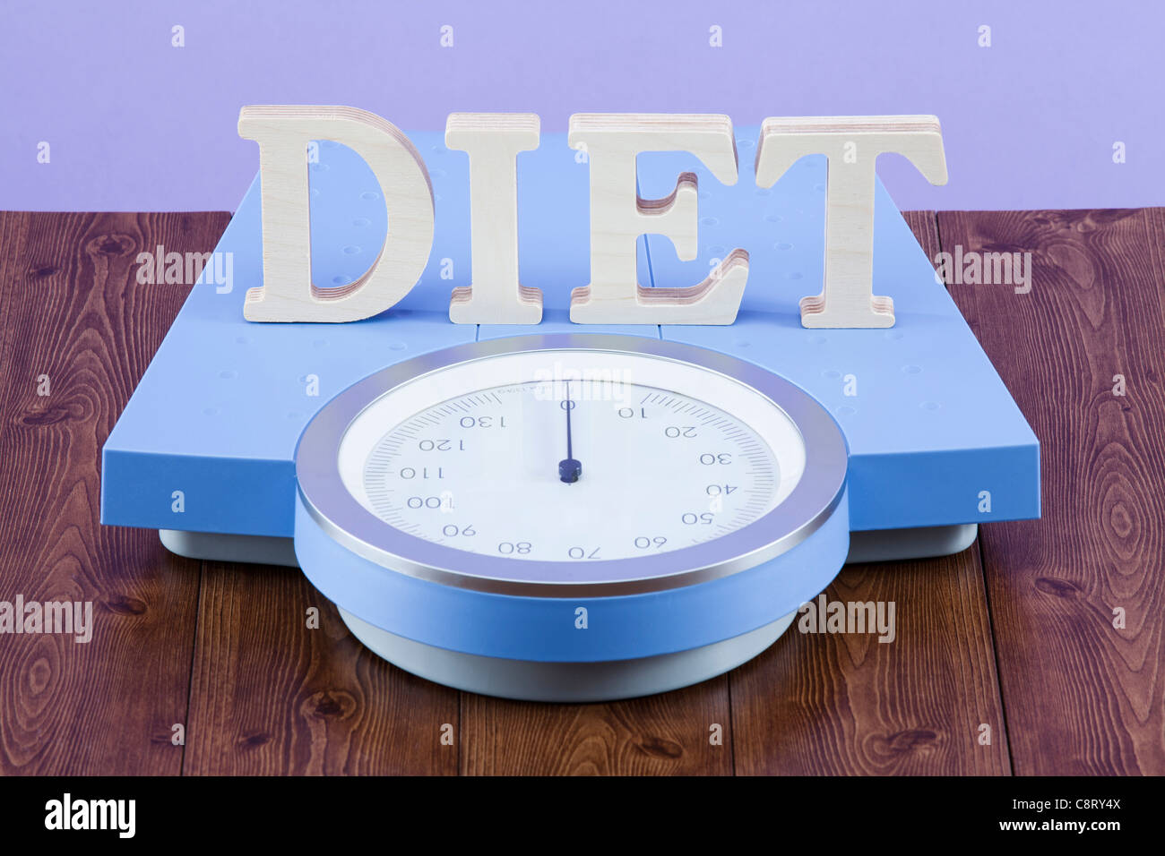 Close-up of text on weighing scale Stock Photo - Alamy