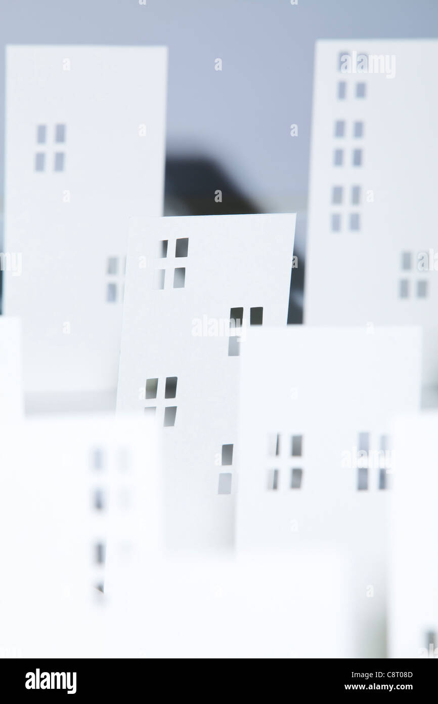 Close-up Of Building Structure Model Stock Photo - Alamy