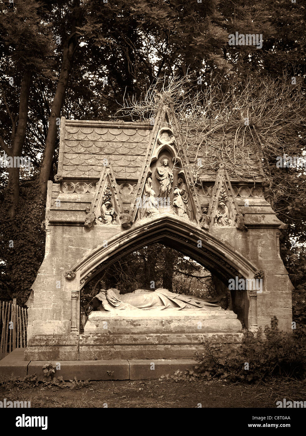Tomp in Chester Graveyard UK Stock Photo - Alamy