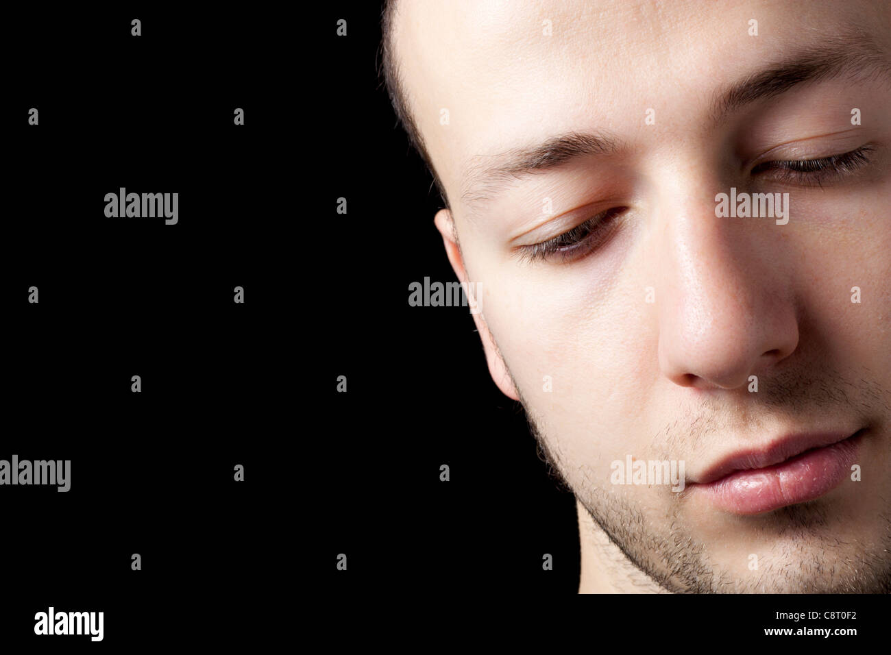 Sad Boy Black High Resolution Stock Photography and Images - Alamy