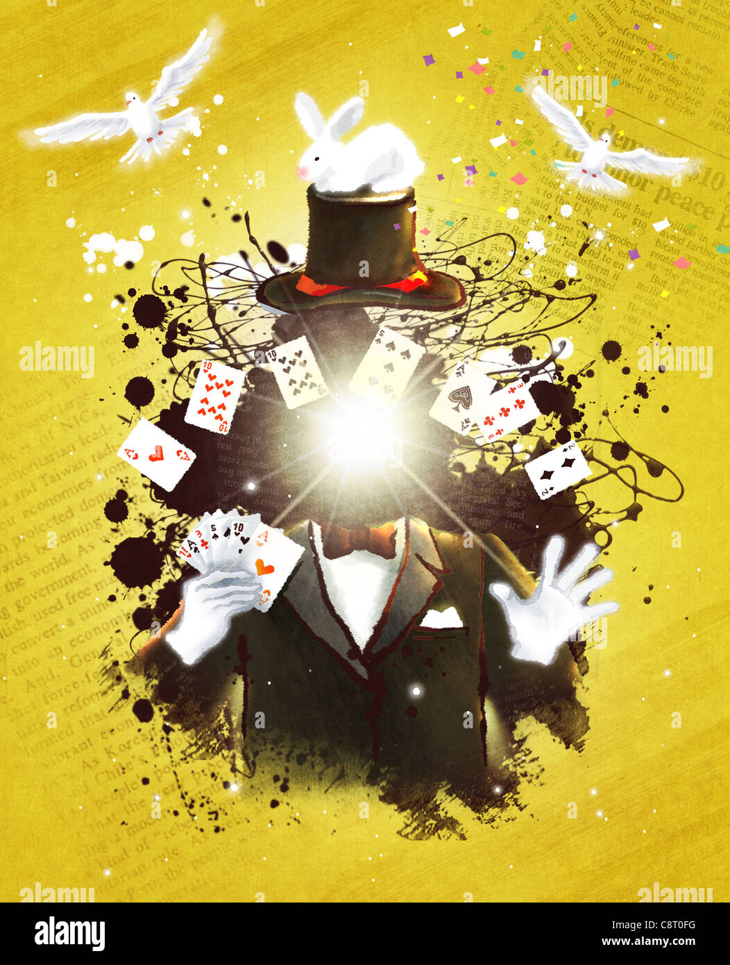 Magic man hi-res stock photography and images - Alamy