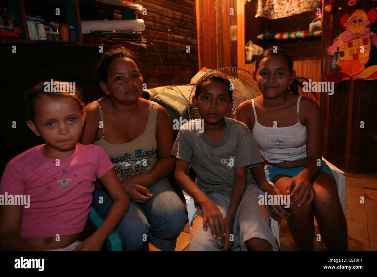 life in a slum, colombia Stock Photo - Alamy
