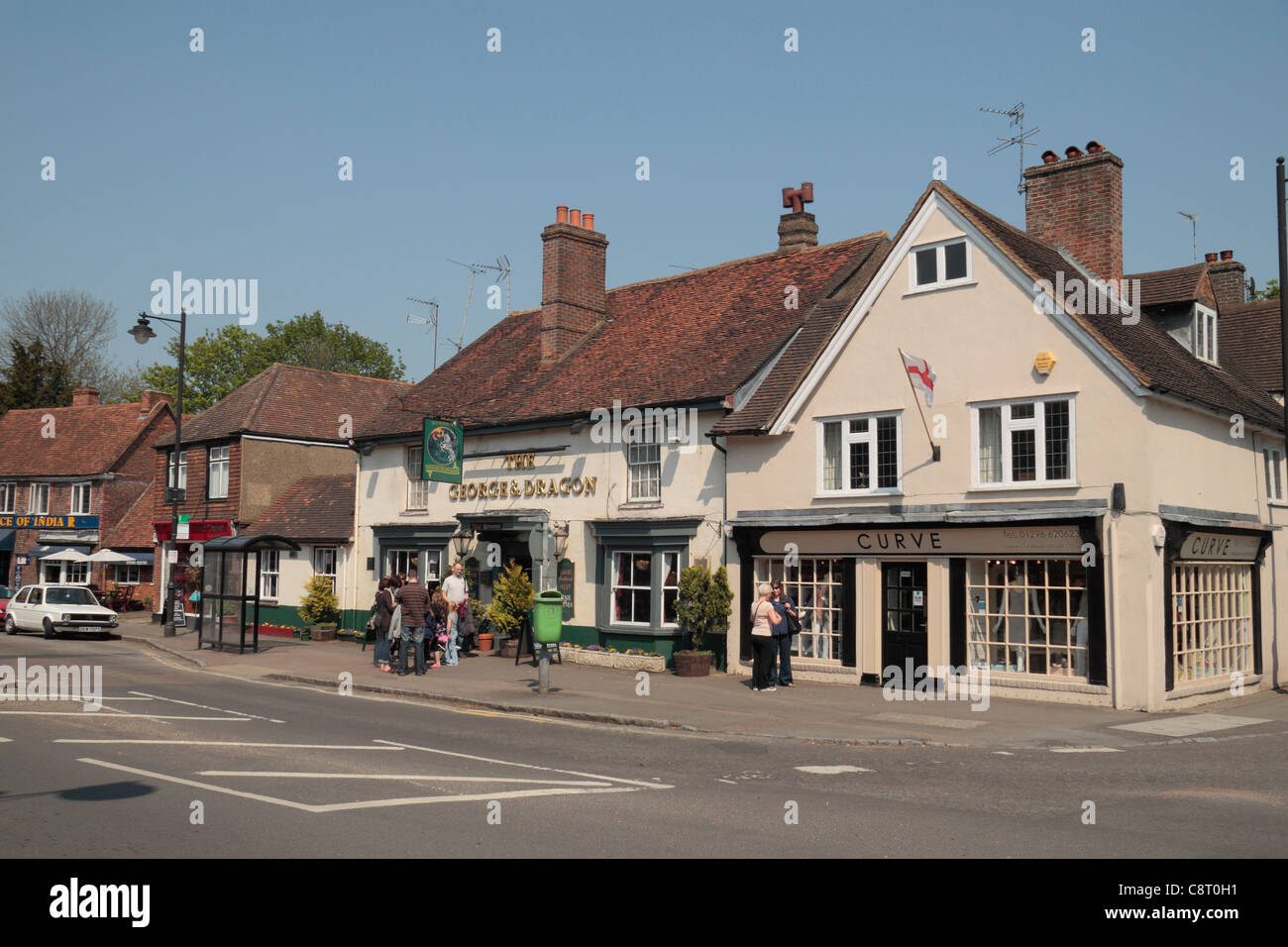 The George & Dragon restaurant and public house in Wendover town centre ...