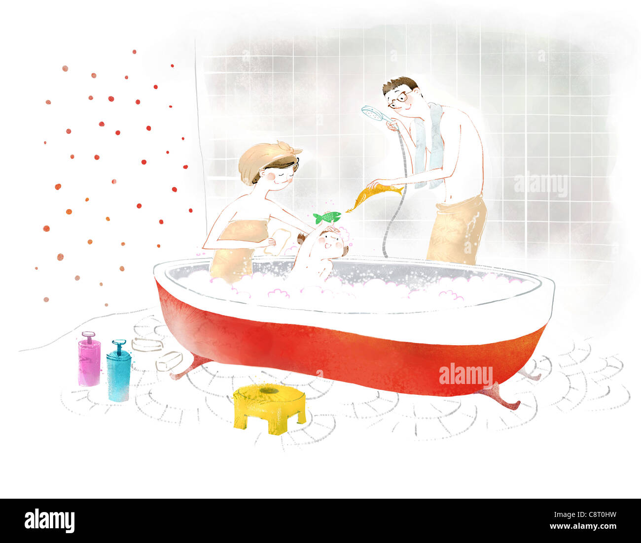Bath Time High Resolution Stock Photography and Images - Alamy