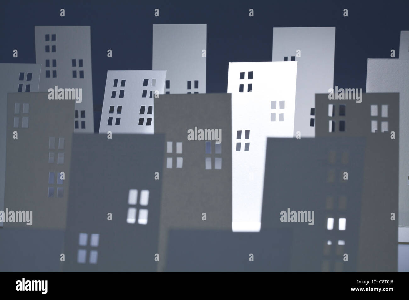 Building Structure Model Stock Photo - Alamy