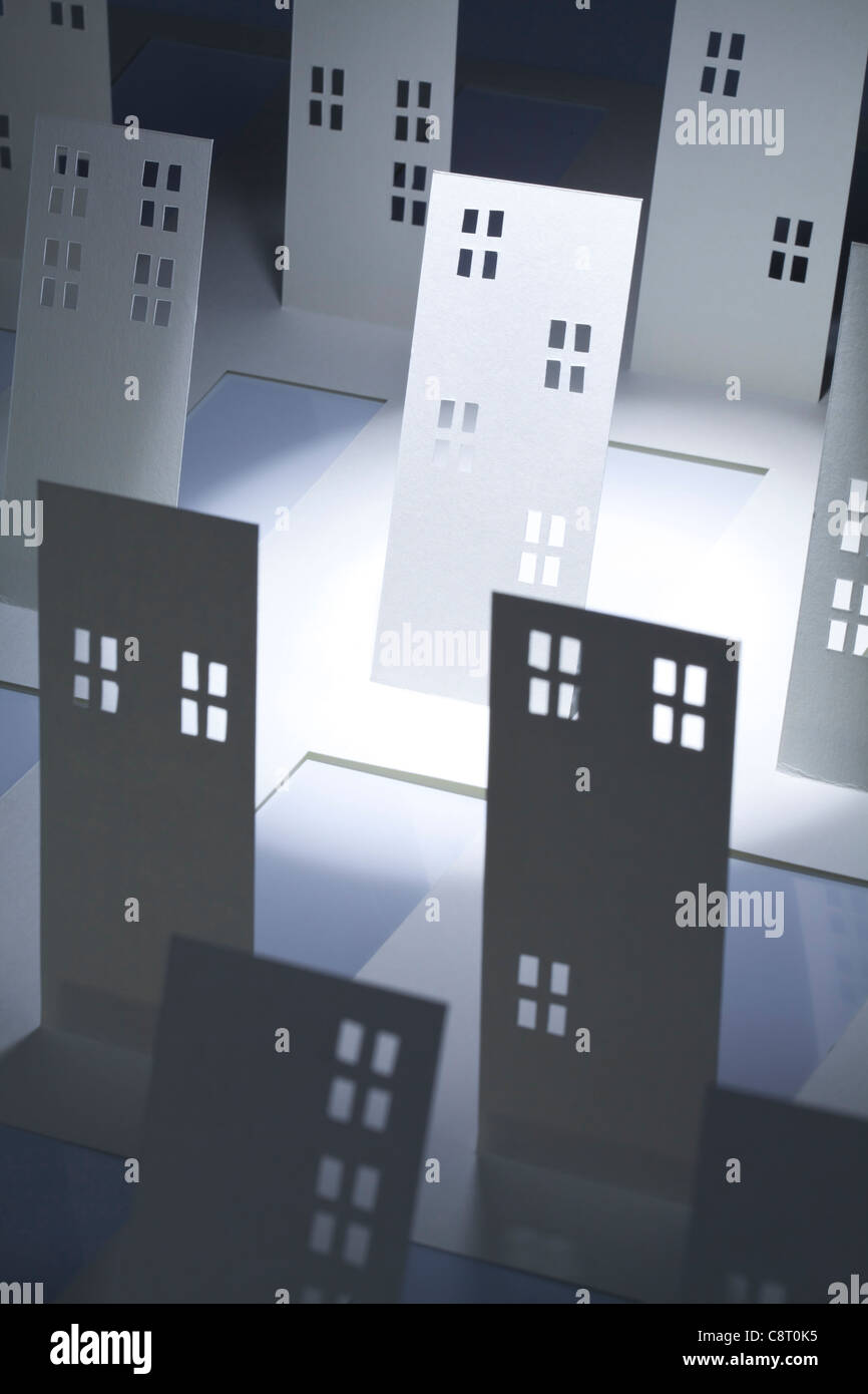 Building Structure Model Stock Photo - Alamy