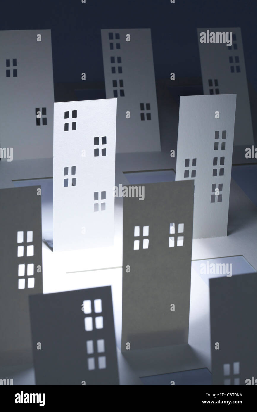 Building Structure Model Stock Photo - Alamy