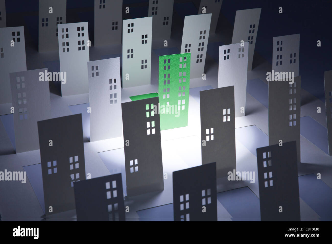 Building Structure Model Stock Photo - Alamy