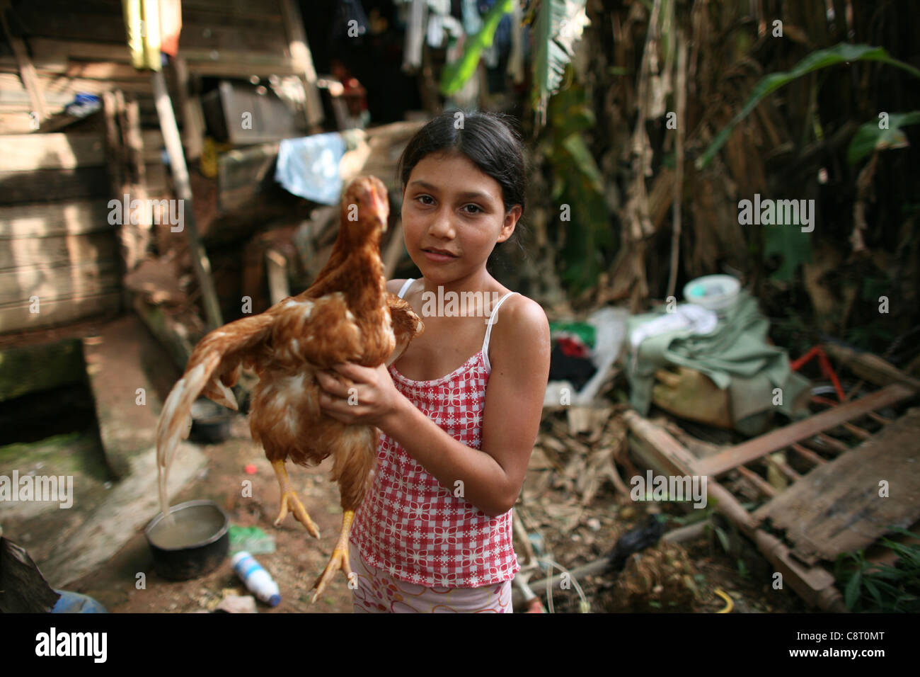 life in a slum, colombia Stock Photo - Alamy