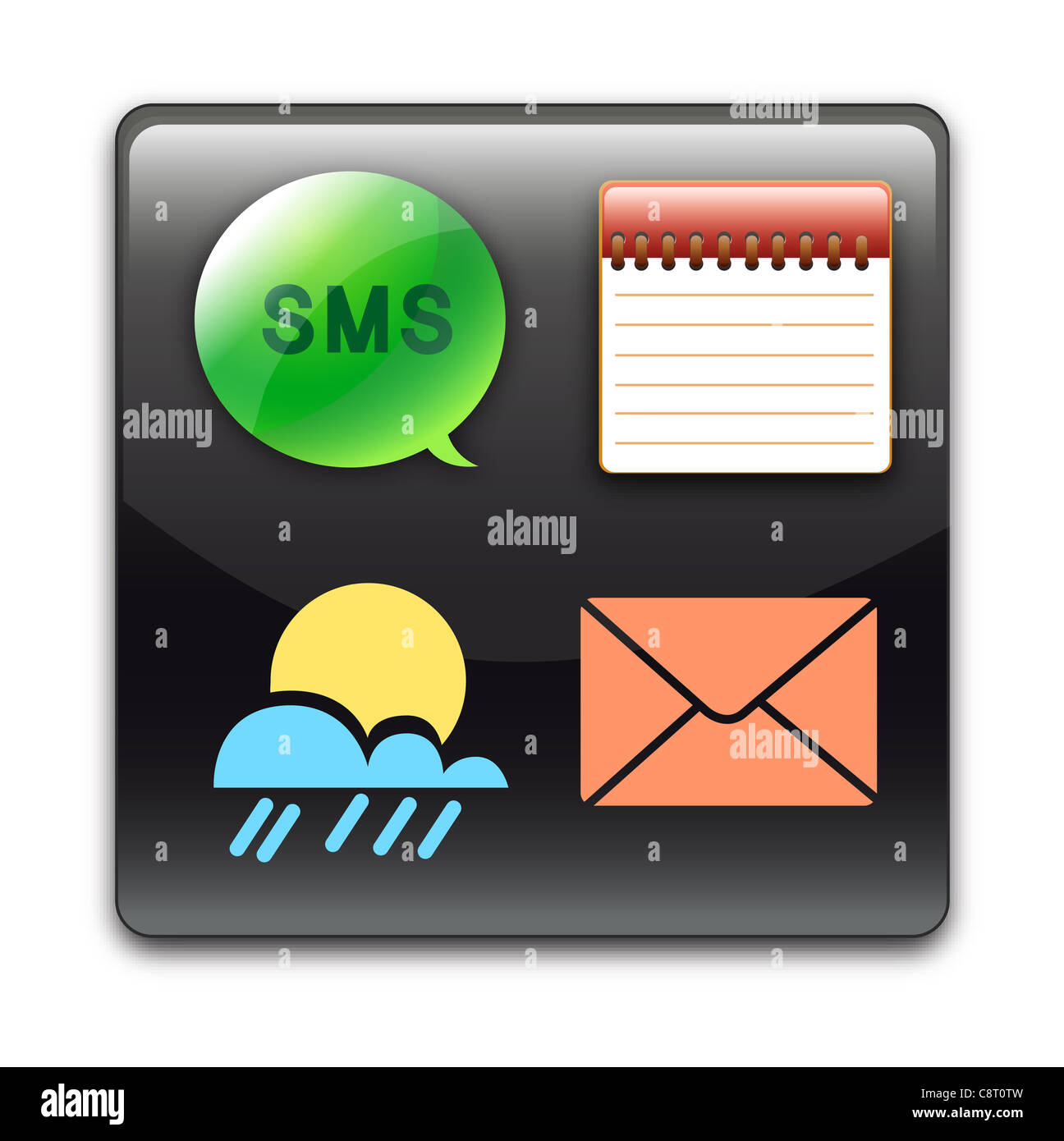 Illustration of icon Stock Photo - Alamy