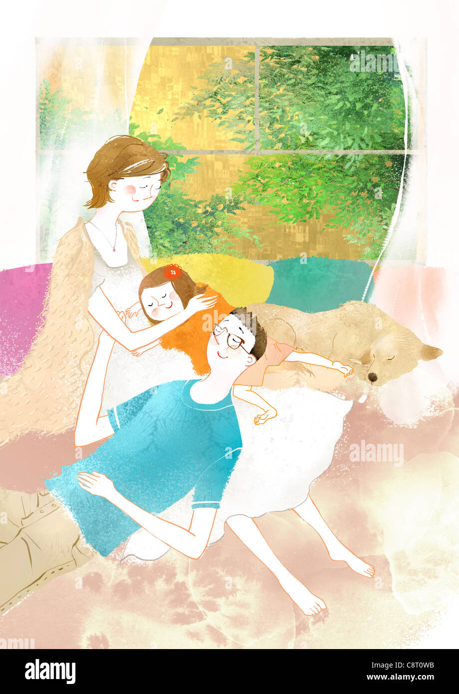 Man on womans lap hi-res stock photography and images - Alamy