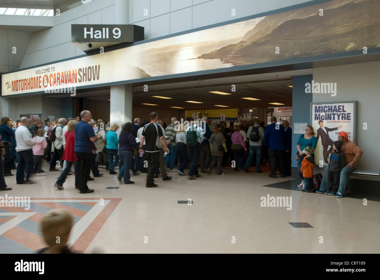 Hall 9 NEC Stock Photo - Alamy