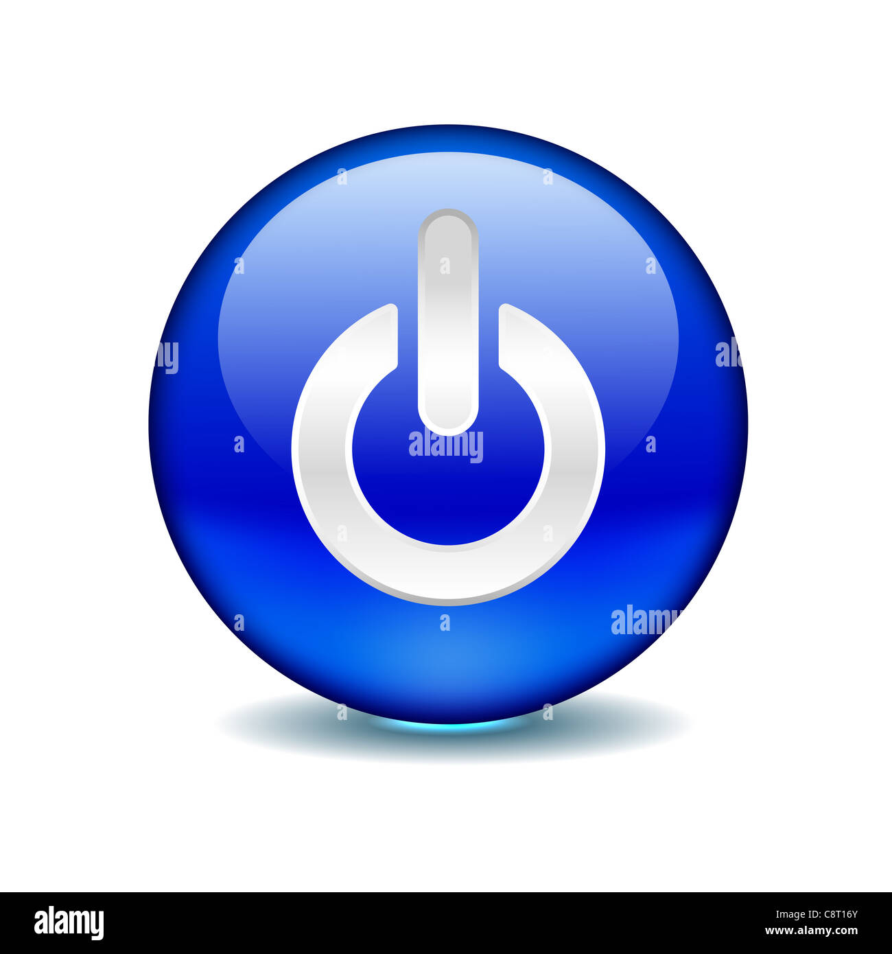 Power button image Cut Out Stock Images & Pictures - Alamy