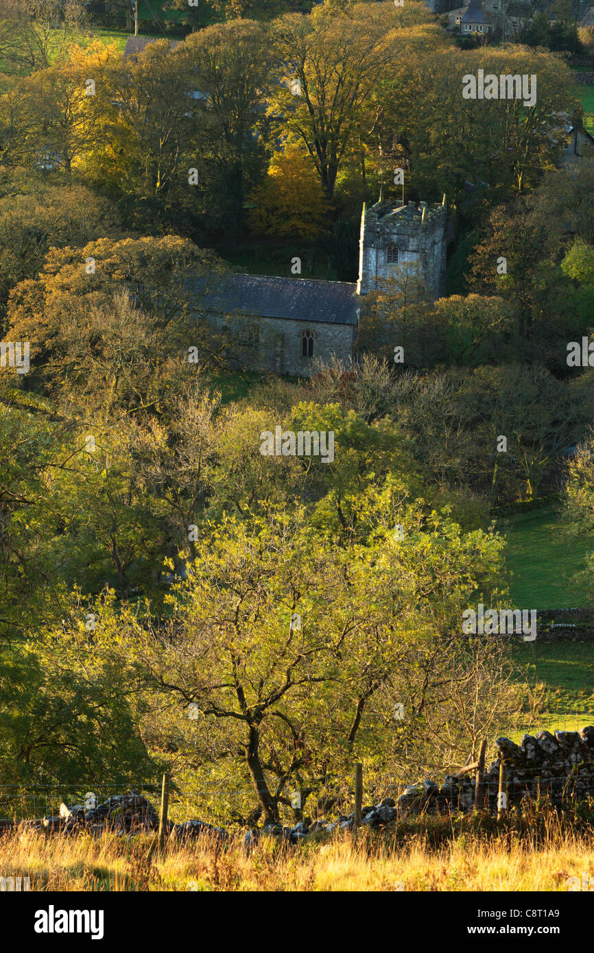 St oswalds church arncliffe hi-res stock photography and images - Alamy