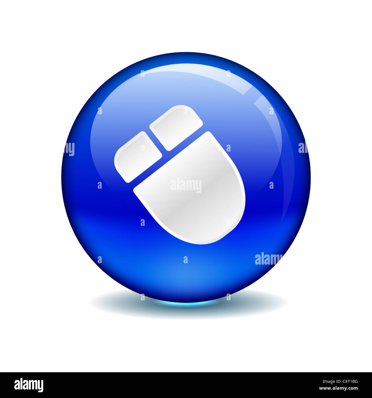 Illustration of mouse symbol Stock Photo - Alamy