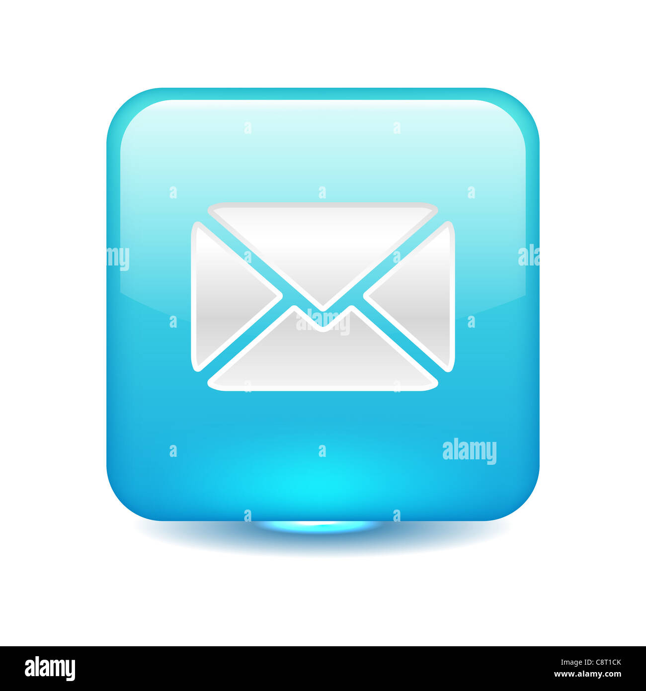 Illustration of envelope sign Stock Photo - Alamy