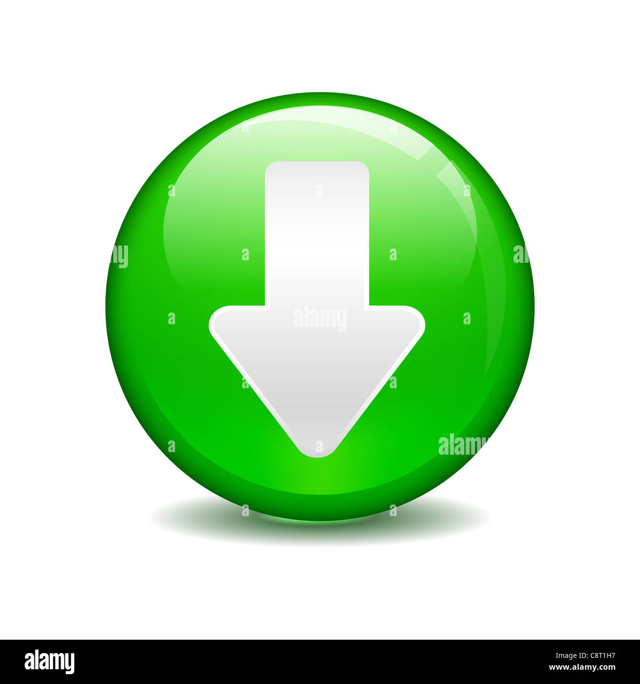 Green Right Arrow Icon
