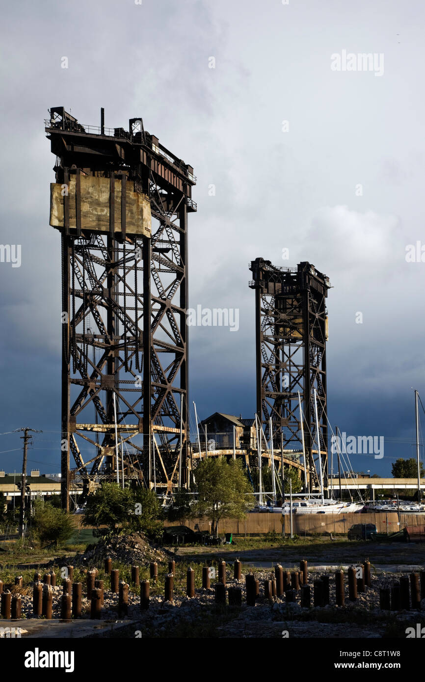 Bridge - Chicago South Side Stock Photo - Alamy
