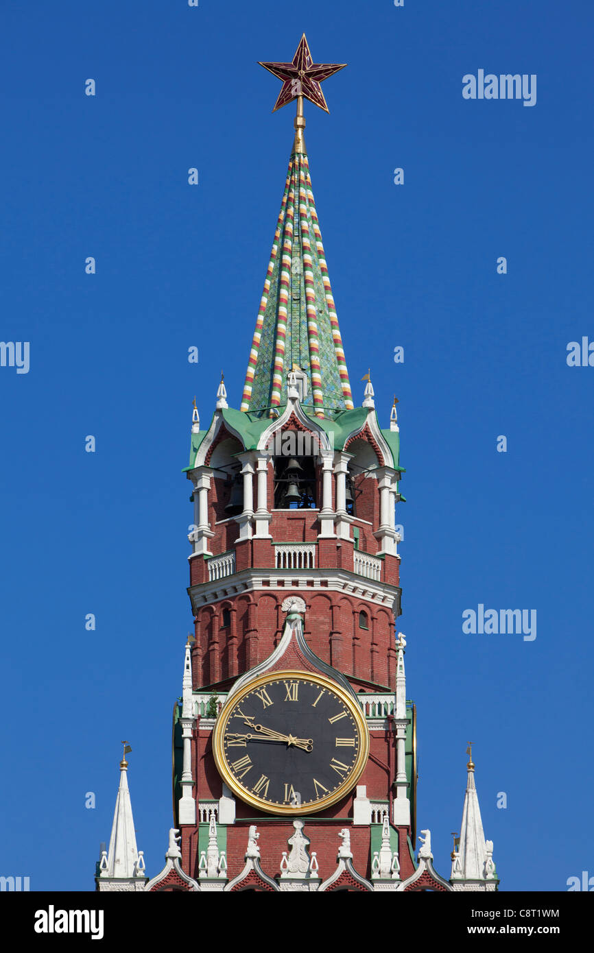 Saviour's tower moscow hi-res stock photography and images - Alamy