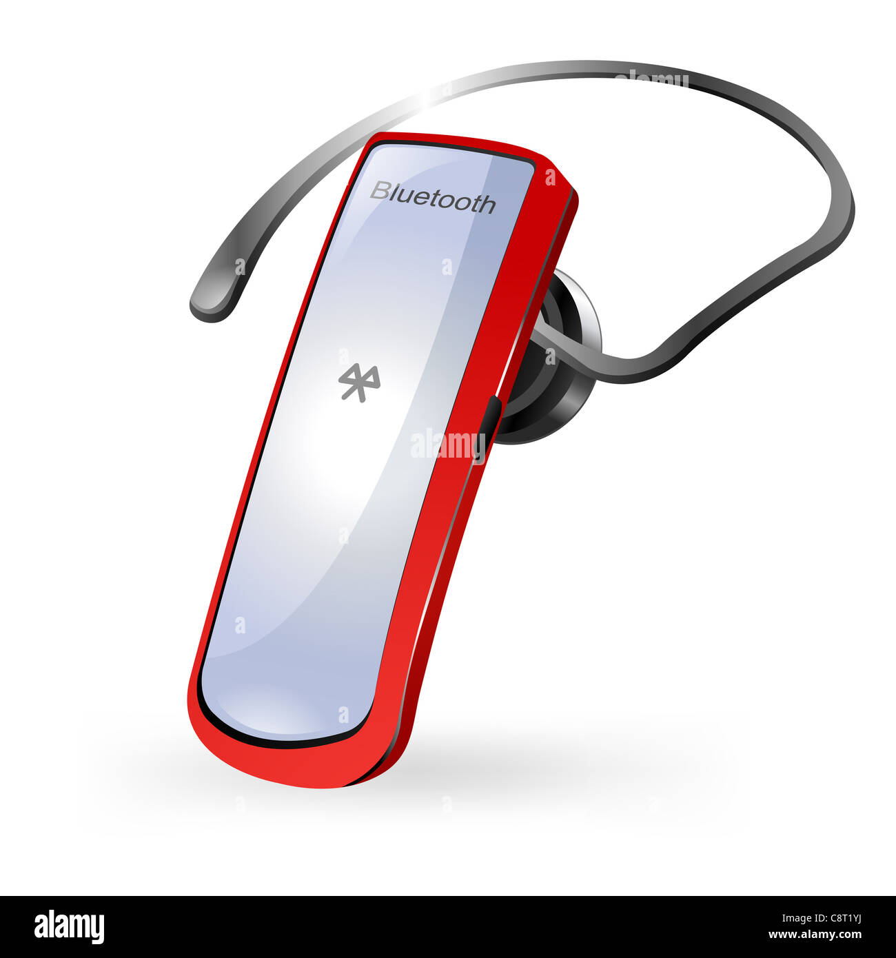 Illustration of Bluetooth device Stock Photo - Alamy