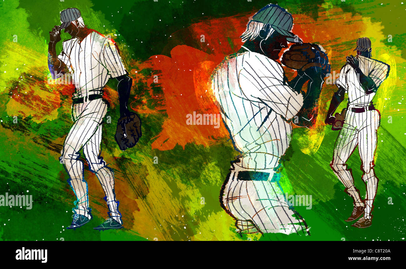 Baseball Player Portrait Stock Photo - Alamy