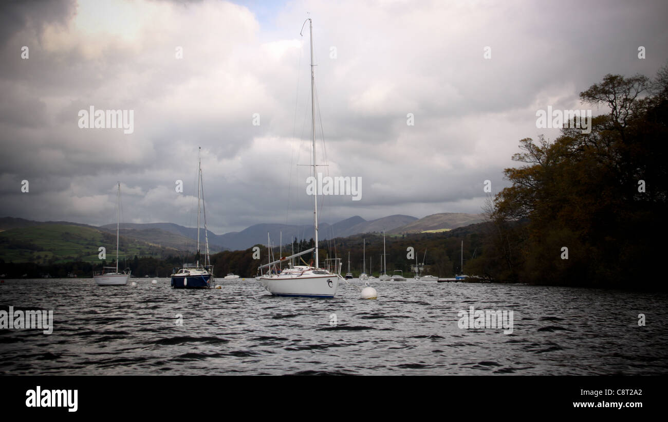Lake windermere from bowness on windermer hi-res stock photography and ...