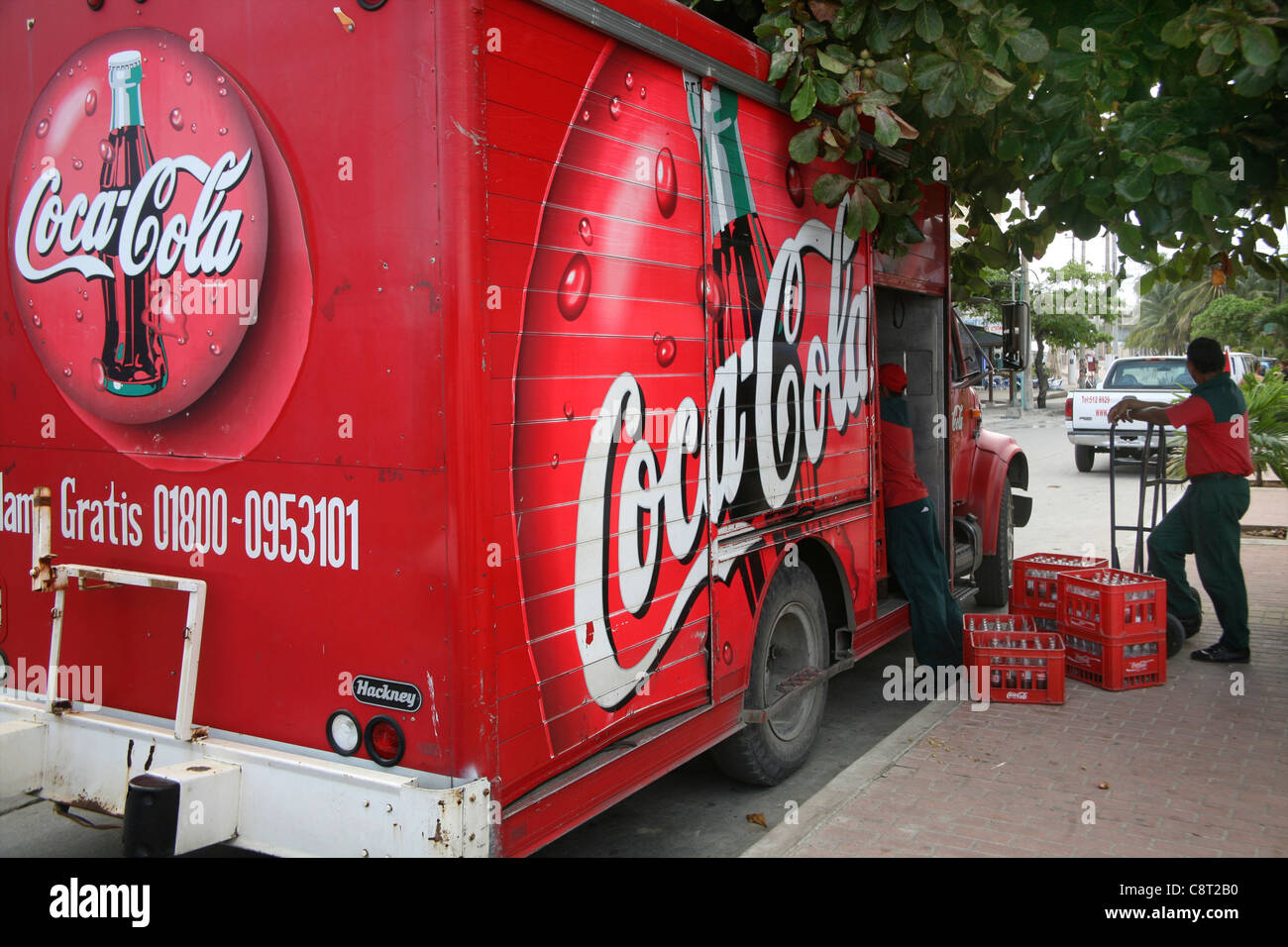 coca cola in colombia Stock Photo - Alamy