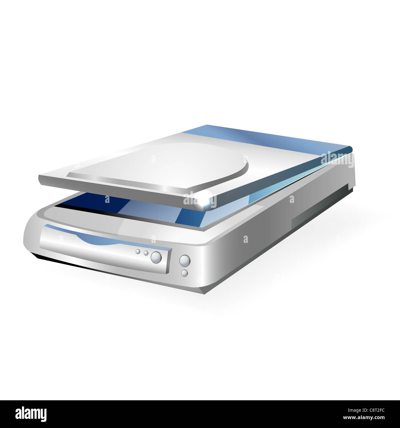 Scanner bed Cut Out Stock Images & Pictures - Alamy