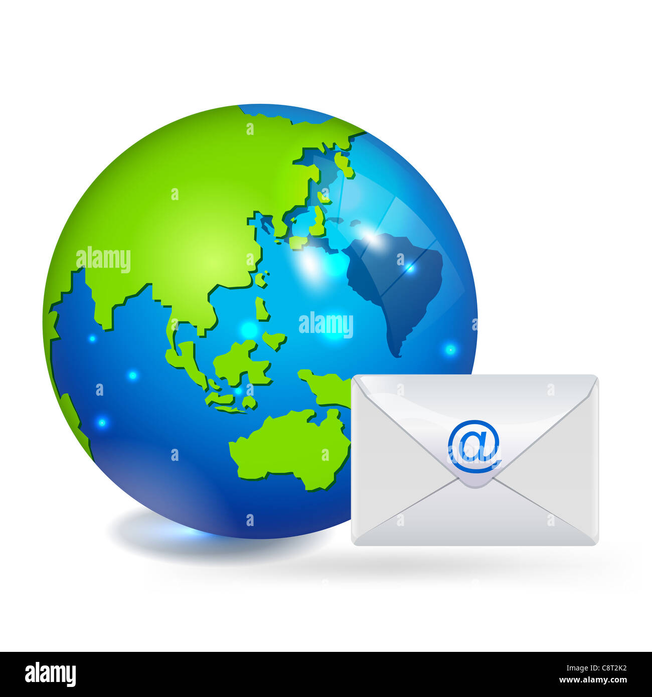 Communications technology concept concepts Cut Out Stock Images ...