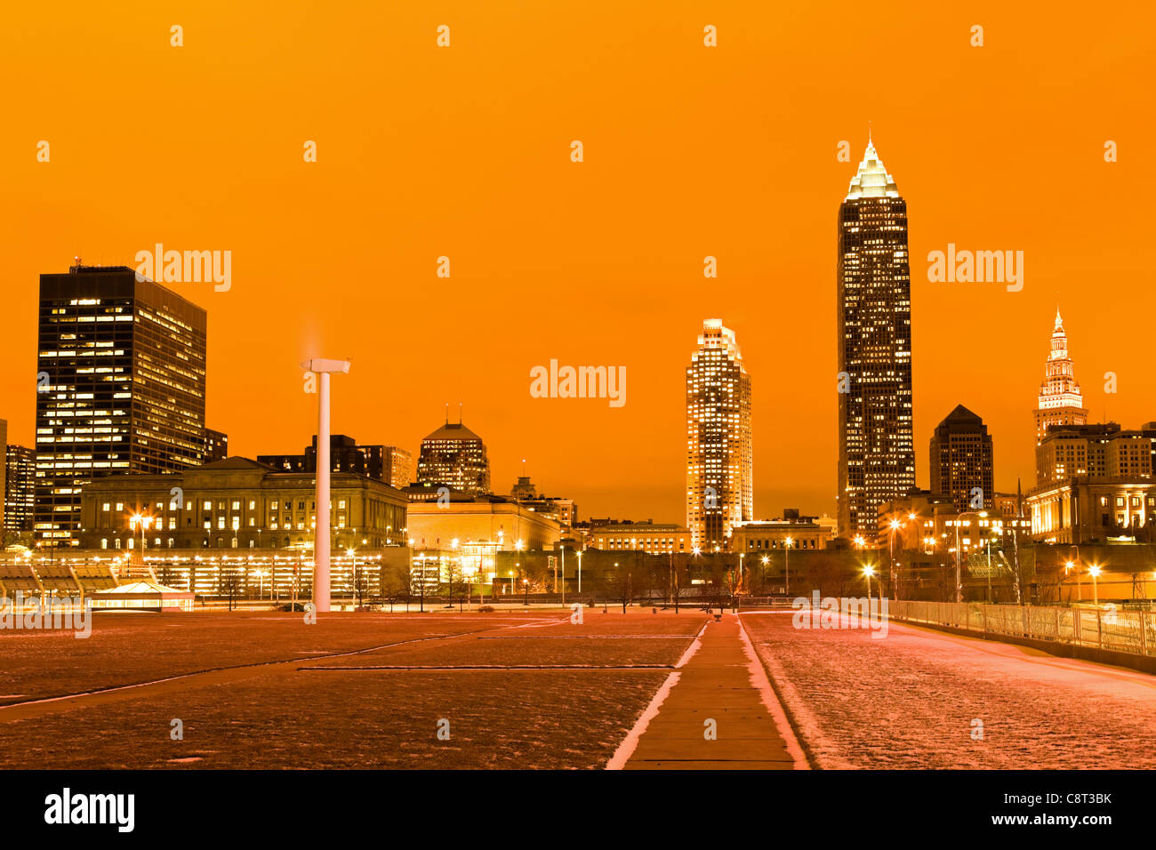 Cleveland ohio winter hi-res stock photography and images - Alamy