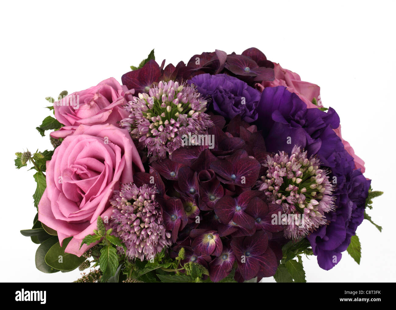 Alliums and roses hi-res stock photography and images - Alamy